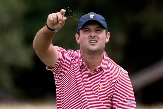 Patrick Reed Team Usa Checks Wind Editorial Stock Photo - Stock Image ...