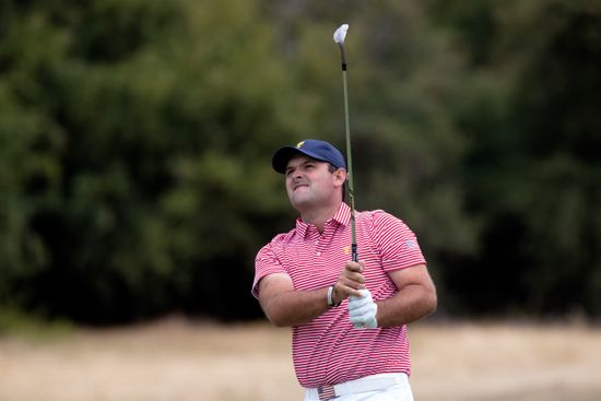 Patrick Reed Team Usa Hits His Editorial Stock Photo - Stock Image ...