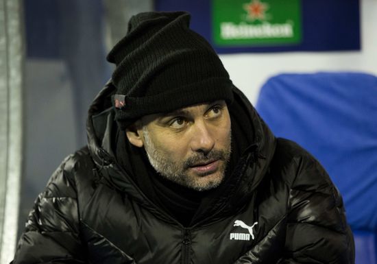 Head Coach Josep Guardiola Manchester City Editorial Stock Photo ...