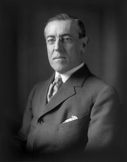 Woodrow Wilson 18561924 28th President United Editorial Stock Photo ...