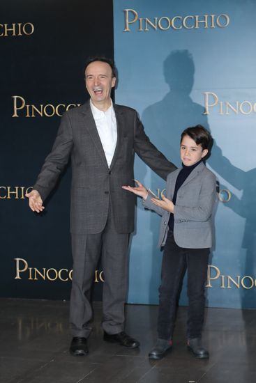 Roberto Benigni Federico Ielapi Editorial Stock Photo - Stock Image ...
