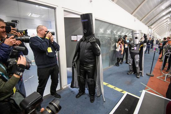 Count Binface Right Gestures Lord Buckethead Editorial Stock Photo ...