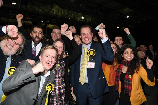 Snp Mp Chris Stephens Celebrates Winning Editorial Stock Photo - Stock ...