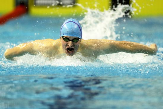 Male 400m Im Final Alfie Kelly Editorial Stock Photo - Stock Image ...