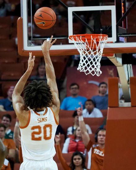 Jericho Sims 20 Texas Longhorns Action Editorial Stock Photo - Stock ...