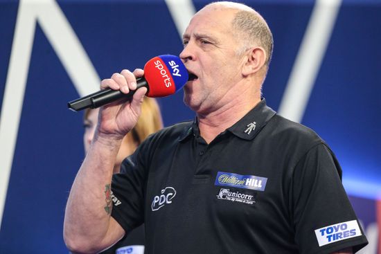Darts Referee Russ Bray During Pdc Editorial Stock Photo - Stock Image ...