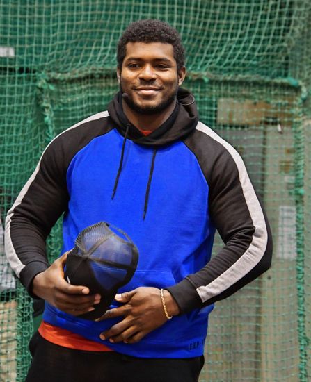 Professional Baseball Right Fielder Free Agent Editorial Stock Photo ...