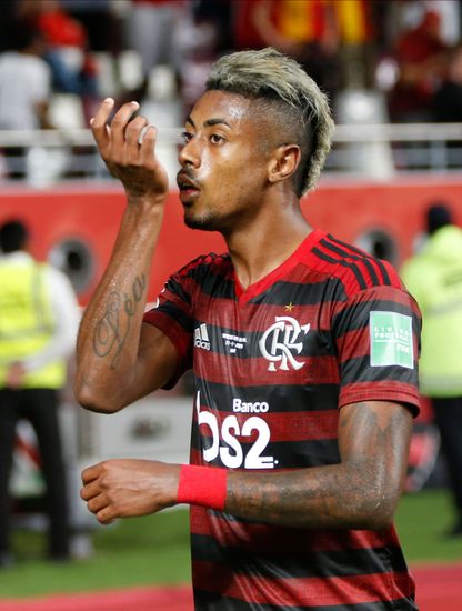 Bruno Henrique Flamengo Celebrates After Scoring Editorial Stock Photo ...