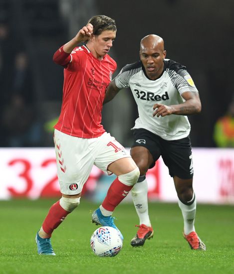Conor Gallagher Charlton Athletic Andre Wisdom Editorial Stock Photo ...