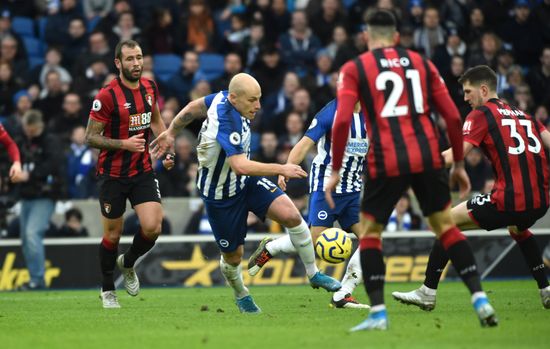 Aaron Mooy Brighton Scores Their Second Editorial Stock Photo - Stock ...