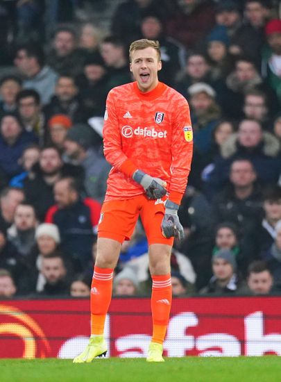 Goalkeeper Marek Rodak Fulham Editorial Stock Photo - Stock Image ...