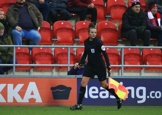 Assistant Referee Lisa Rashid Editorial Stock Photo - Stock Image ...