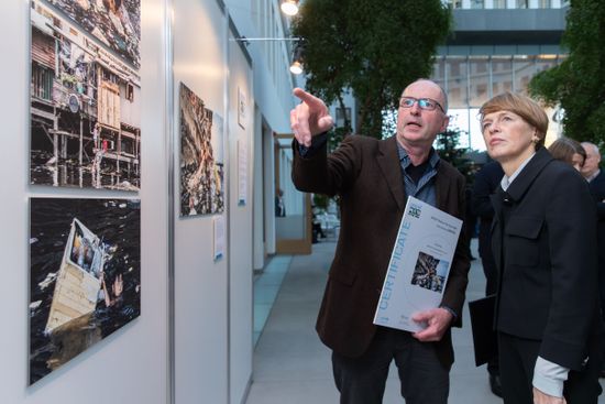 German Photographer Hartmut Schwarzbach L Talks Editorial Stock Photo ...