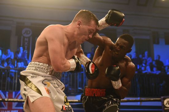 Richard Riakporhe Black Shorts Defeats Jack Editorial Stock Photo ...