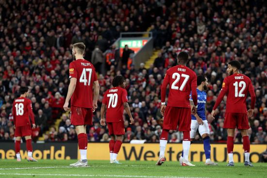 Liverpool Players High Squad Numbers After Editorial Stock Photo ...