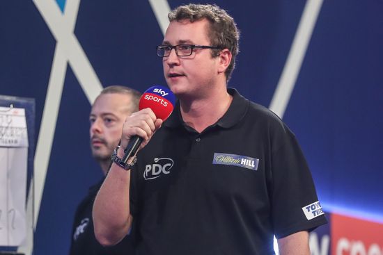 Darts Referee Kirk Bevins During Pdc Editorial Stock Photo - Stock ...