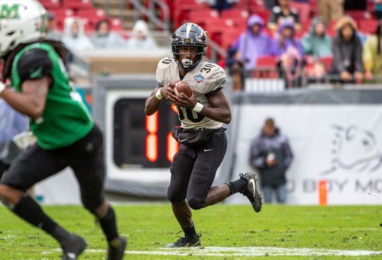 Tampa Fl Us Ucf Running Back Editorial Stock Photo - Stock Image ...