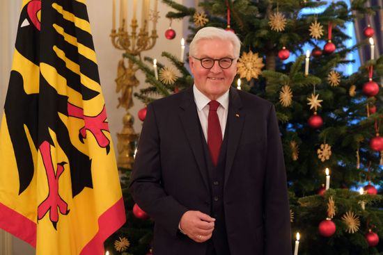 German President Frankwalter Steinmeier Poses Before Editorial Stock ...
