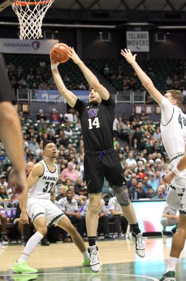 Washington Huskies Forward Sam Timmins 14 Editorial Stock Photo - Stock ...