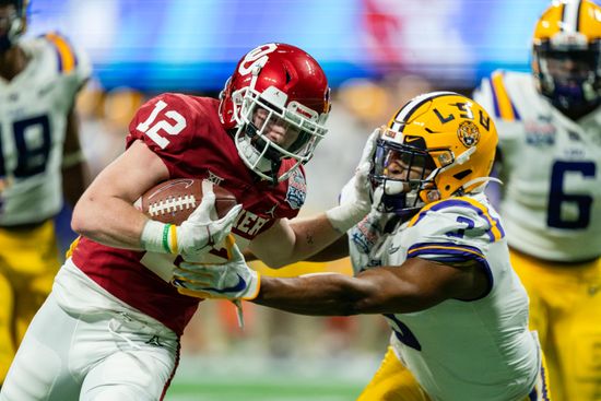 Oklahoma Sooners Wide Receiver Drake Stoops Editorial Stock Photo ...