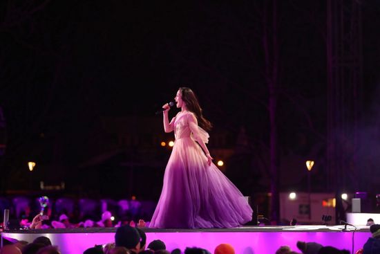 Uruguayan Singer Natalia Oreiro Performs On Editorial Stock Photo ...