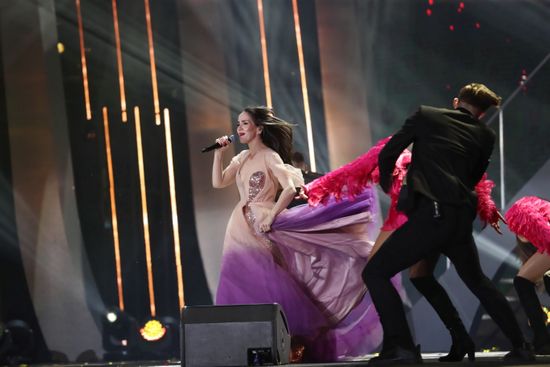 Uruguayan Singer Natalia Oreiro Performs On Editorial Stock Photo ...