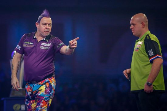Peter Wright Scotland During His Match Editorial Stock Photo - Stock ...
