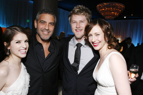 Anna Kendrick George Clooney Renn Hawkey Editorial Stock Photo - Stock ...