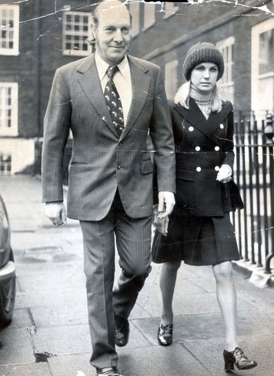 John Aspinall His Wife Lady Sarah Editorial Stock Photo - Stock Image ...