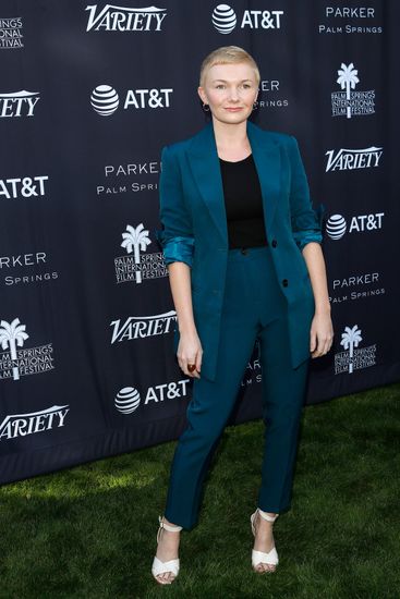 Nicole Riegel Arrives Varietys Creative Impact Editorial Stock Photo ...