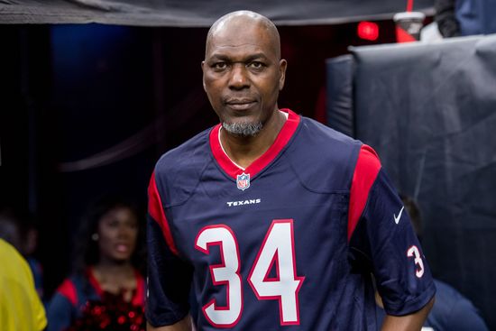 Nba Hall Famer Hakeem Olajuwon Stands Editorial Stock Photo - Stock ...