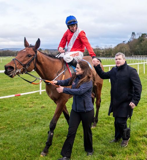 Trainer Gordon Elliott Jockey Davy Russell Editorial Stock Photo ...