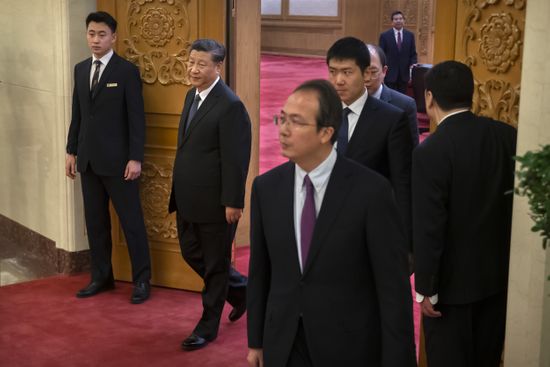 Chinese President Xi Jinping 2l Arrives Editorial Stock Photo Stock