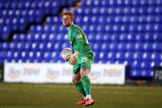 Tranmere Rovers Goalkeeper Luke Pilling Editorial Stock Photo - Stock ...