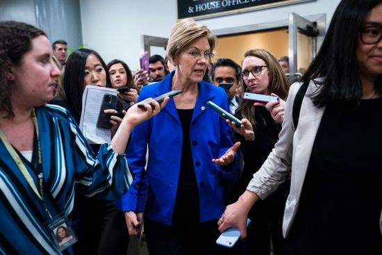 Us Senator Massachusetts Elizabeth Warren C Editorial Stock Photo ...