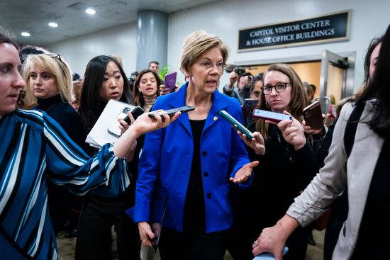 Us Senator Massachusetts Elizabeth Warren C Editorial Stock Photo ...
