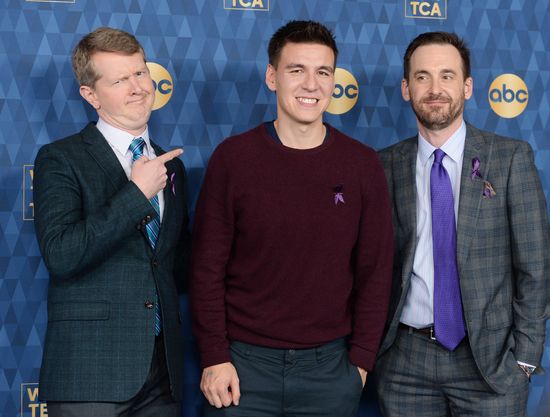 Ken Jennings James Holzhauer Brad Rutter Editorial Stock Photo - Stock ...