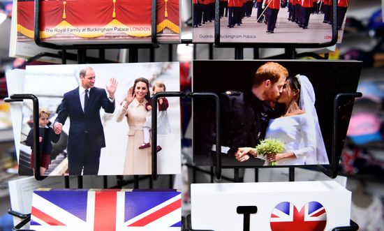 Royal Postcards Souvenir Shop London Britain Editorial Stock Photo ...