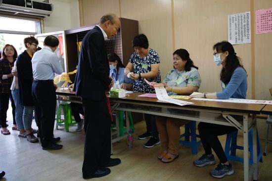 Taiwans Kuomintang Kmt Party Presidential Candidate Editorial Stock ...