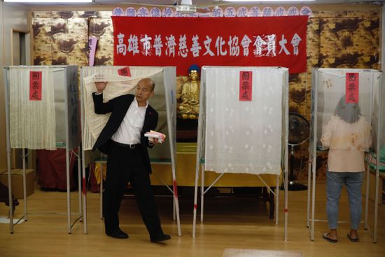 Taiwans Kuomintang Kmt Party Presidential Candidate Editorial Stock ...
