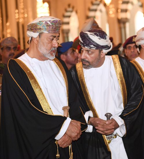 Omans New Sultan Haitham Bin Tariq Editorial Stock Photo - Stock Image ...