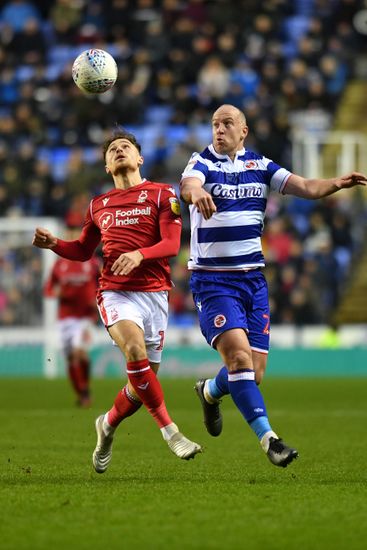 Reading Midfielder Charlie Adam 26 Nottingham Editorial Stock Photo ...
