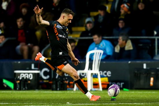 Jamie Shillcock Worcester Warriors Kicks Conversion Editorial Stock ...