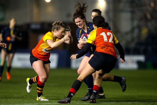 Megan Varley Worcester Warriors Women Tackled Editorial Stock Photo ...