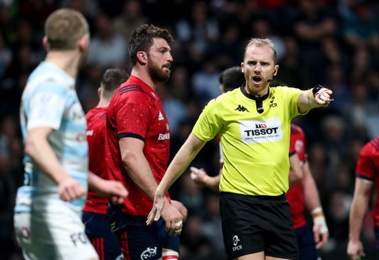 Racing 92 Vs Munster Referee Wayne Editorial Stock Photo - Stock Image ...