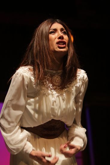 Syrian Actress Robin Issa Performs During Editorial Stock Photo - Stock ...