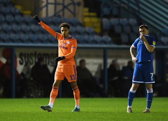 Josh Murphy Cardiff City Celebrates Scoring Editorial Stock Photo ...