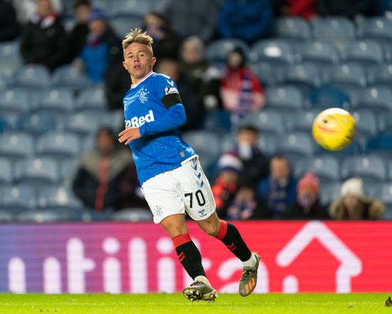 Kai Kennedy Rangers Makes His Debut Editorial Stock Photo - Stock Image ...