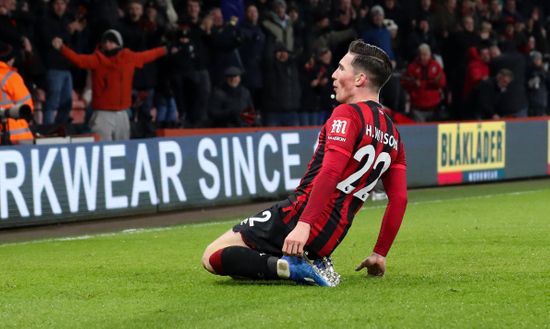 Harry Wilson Bournemouth Scores Opening Goal Editorial Stock Photo ...
