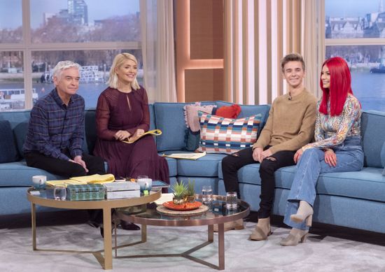 Phillip Schofield Holly Willoughby Joe Sugg Editorial Stock Photo ...
